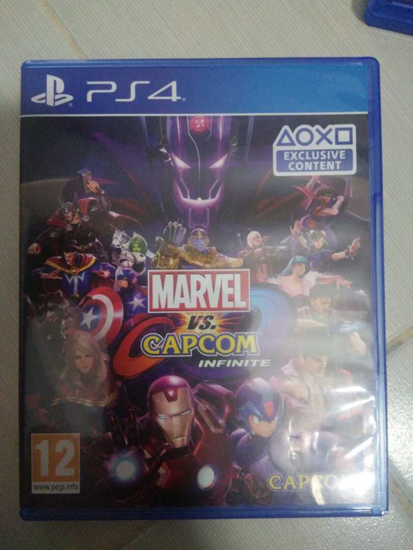 Marvel vs capcom, Video Gaming, Video Games, PlayStation on Carousell