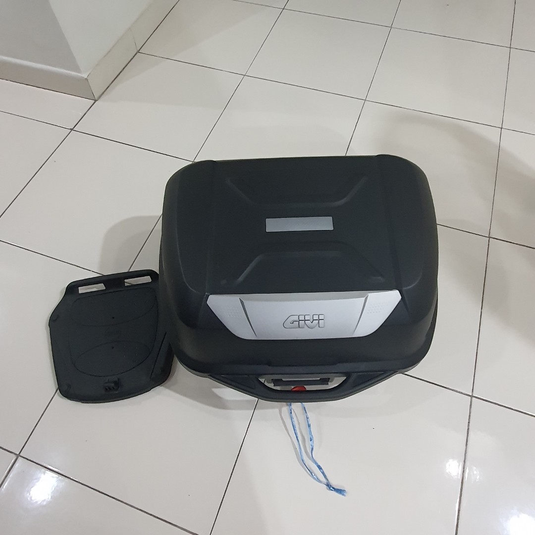 Motorcycle Storage Box, Motorcycles, Motorcycle Accessories on Carousell