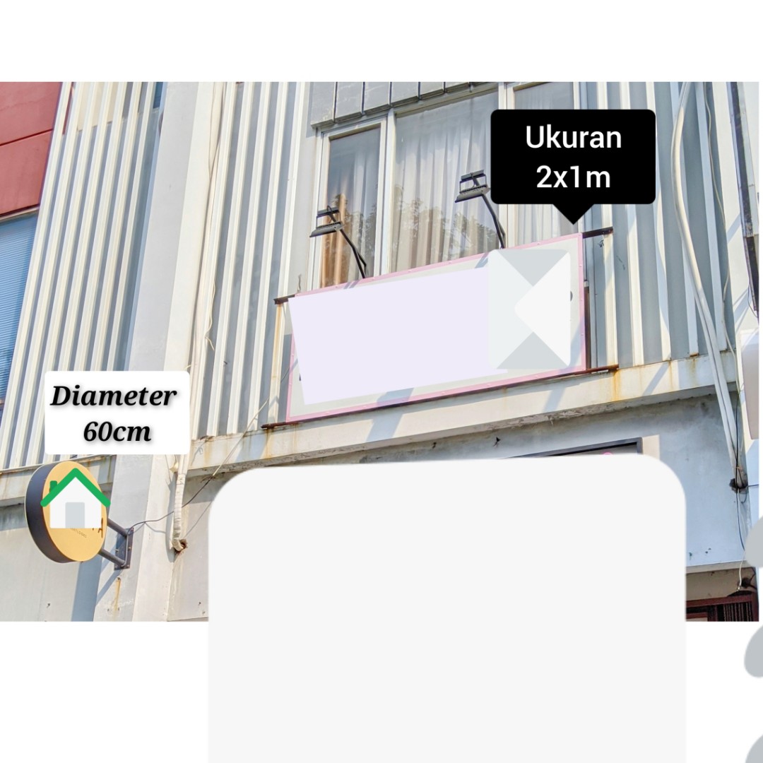 Neon box Billboard, Perabotan Rumah di Carousell