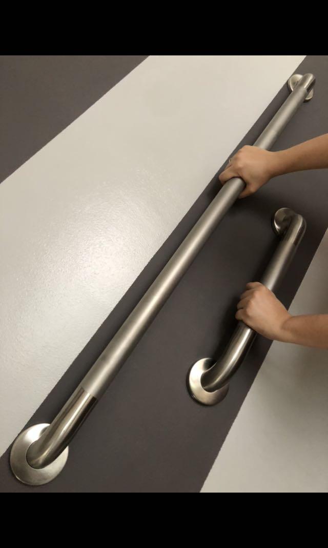 New 2pc(42” & 16”) Set Long & Short Amazon Basics Stainless Steel Grab ...