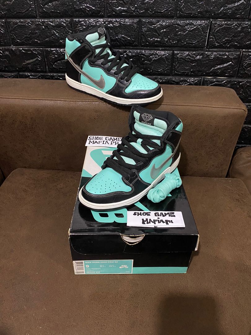 Nike Sb dunk diamond tifanny, Men's Fashion, Footwear, Sneakers on ...