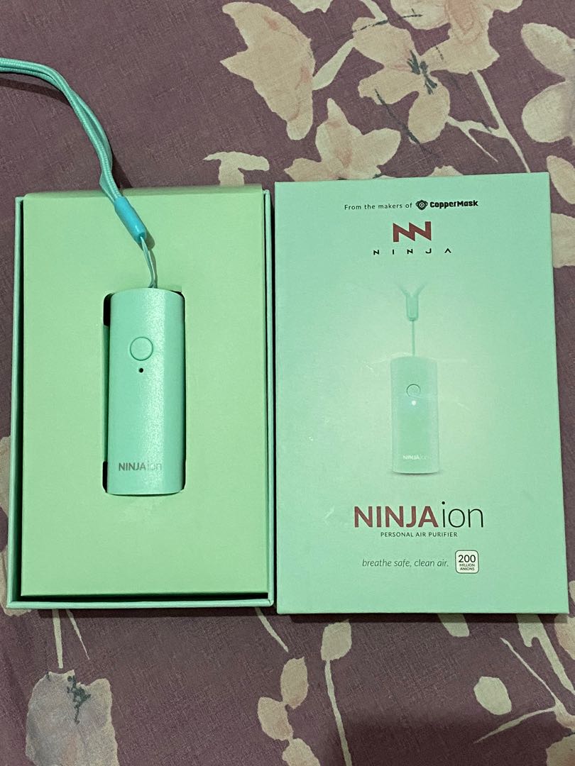 Ninja Ion Personal Air Purifier (LIMITED EDITION), Health & Nutrition ...