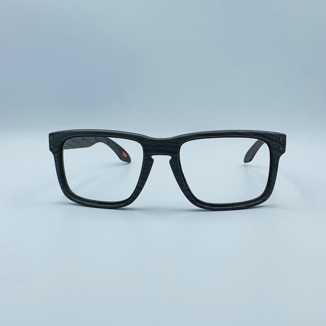 Oakley Holbrook Woodgrain Frame, Men's Fashion, Watches & Accessories ...