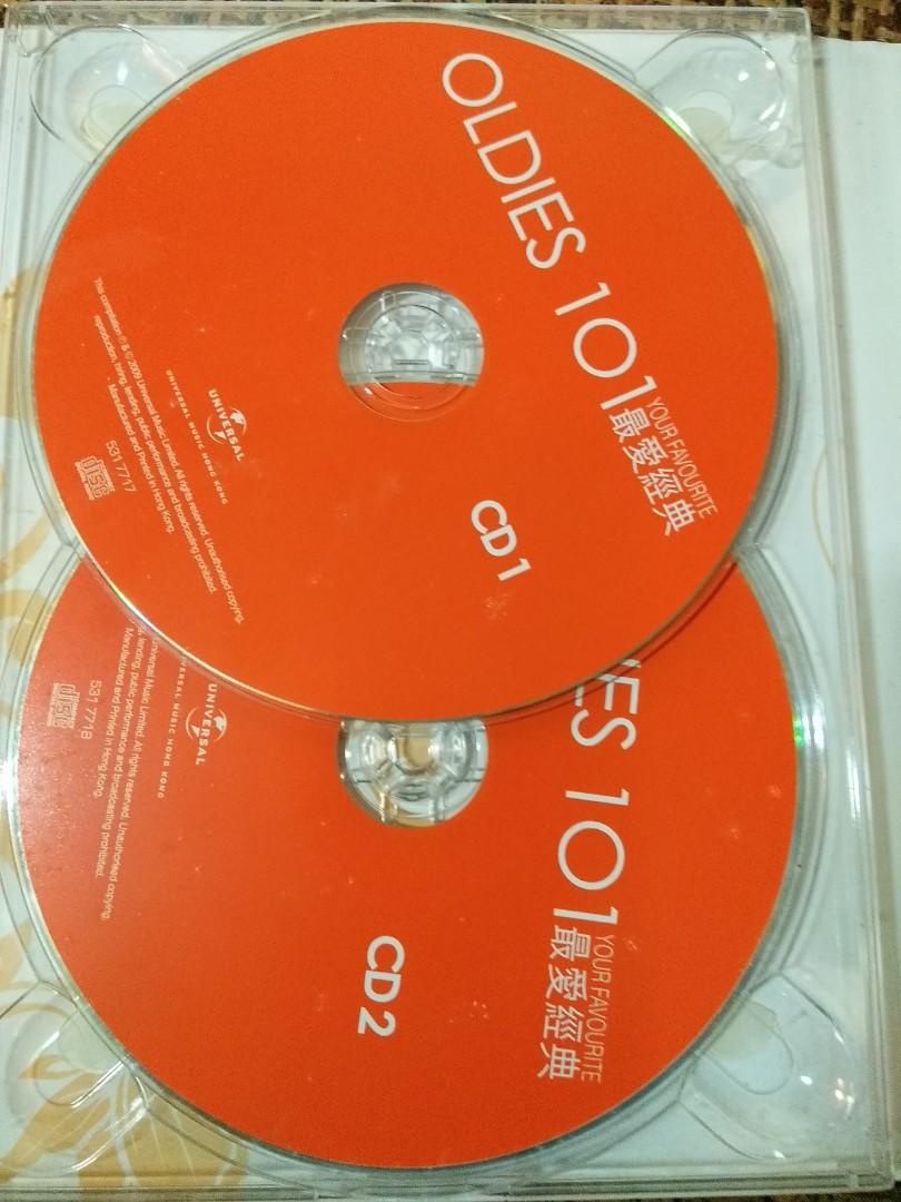 Oldies 101 your Favorite,最愛經典6CD,英文歌, 興趣及遊戲, 音樂、樂器 & 配件, 音樂與媒體 - CD 及 DVD - Carousell