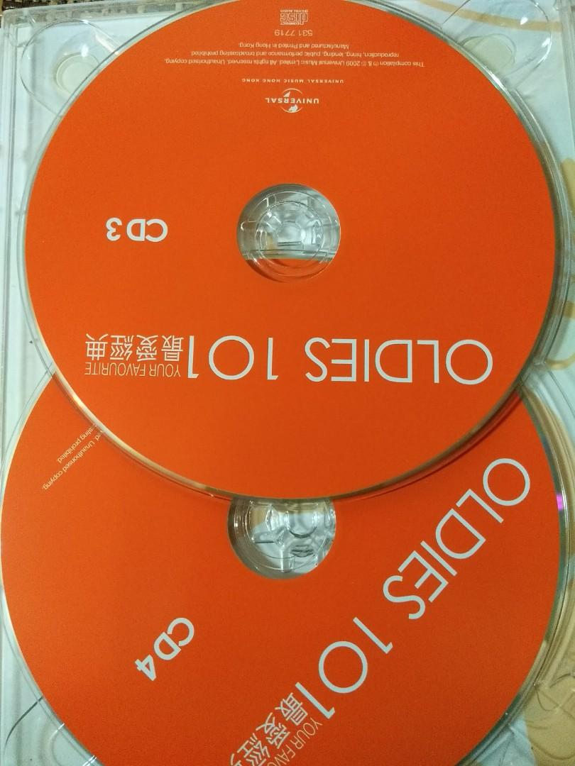 Oldies 101 your Favorite,最愛經典6CD,英文歌, 興趣及遊戲, 音樂、樂器 & 配件, 音樂與媒體 - CD 及 DVD - Carousell