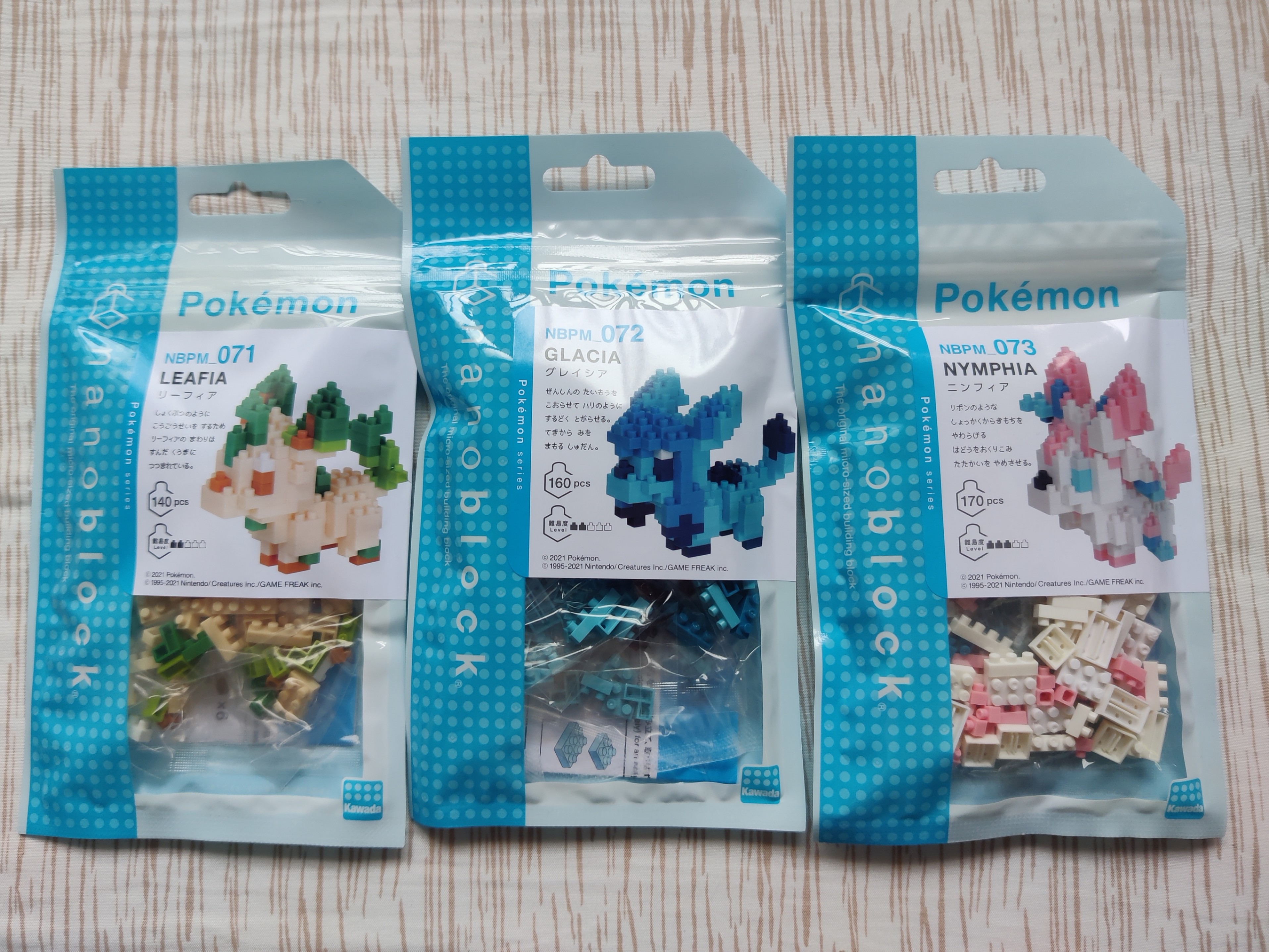 Original Pokemon Nanoblocks, Hobbies & Toys, Toys & Games on Carousell