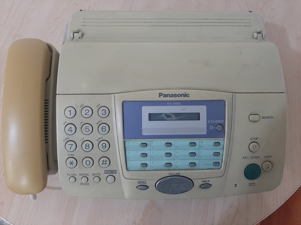 Panasonic Fax Machine KX-FT901CX, Furniture & Home Living, Office ...