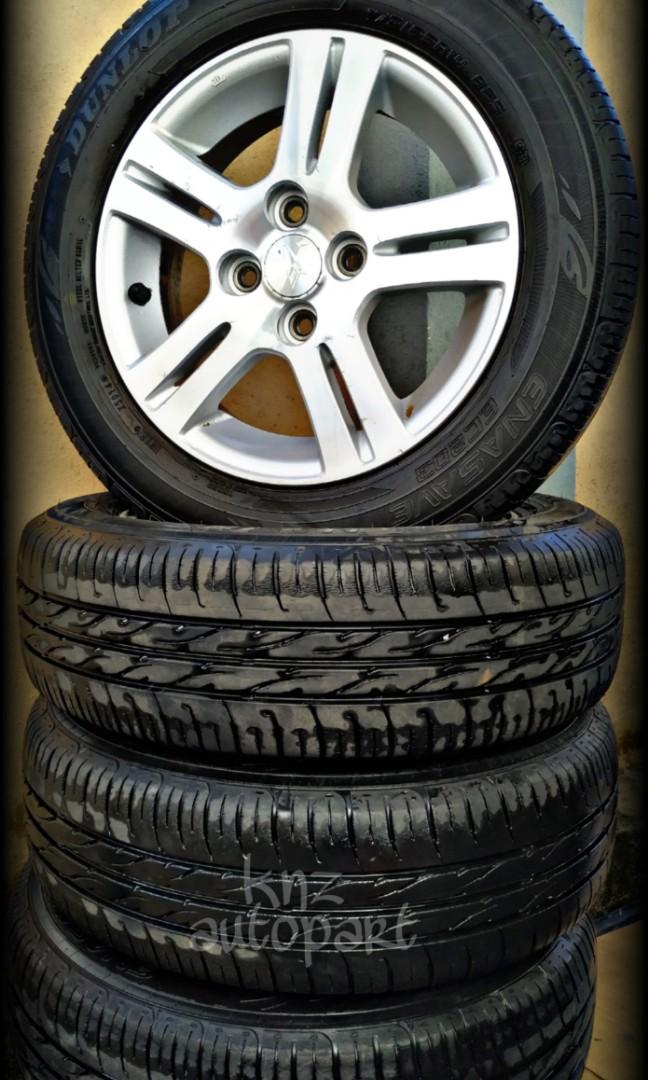 Passo rim by enkei, Auto Accessories on Carousell