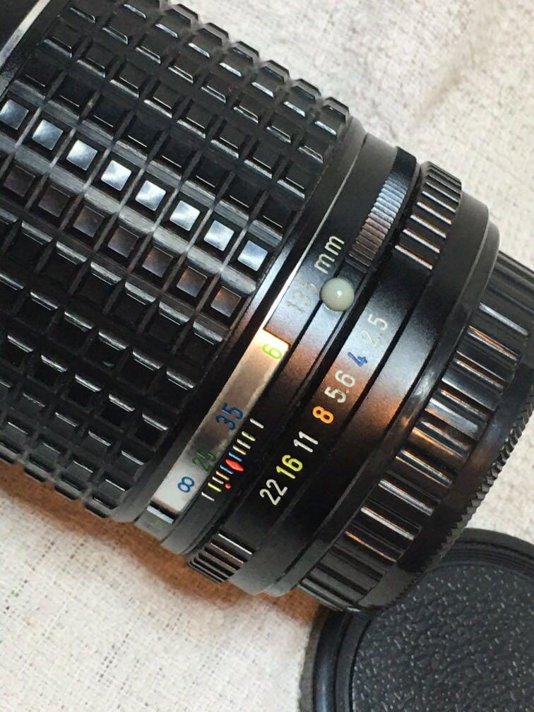 Pentax Takumar Bayonet 135mm f2.5, Photography, Lens & Kits on Carousell