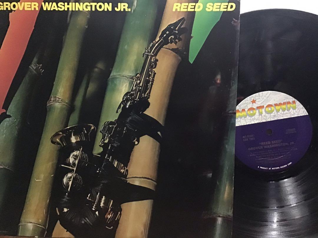 LP Grover Washington - Reed Seed VINYL RECORD Anubis Piring Hitam Jazz ...