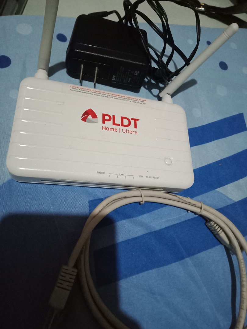 PLDT router, Computers & Tech, Parts & Accessories, Networking on Carousell