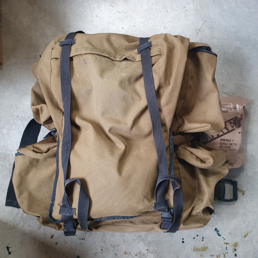 SADF P83 Pattern 83 Grootsak Rucksack Nutria Brown South Africa ...