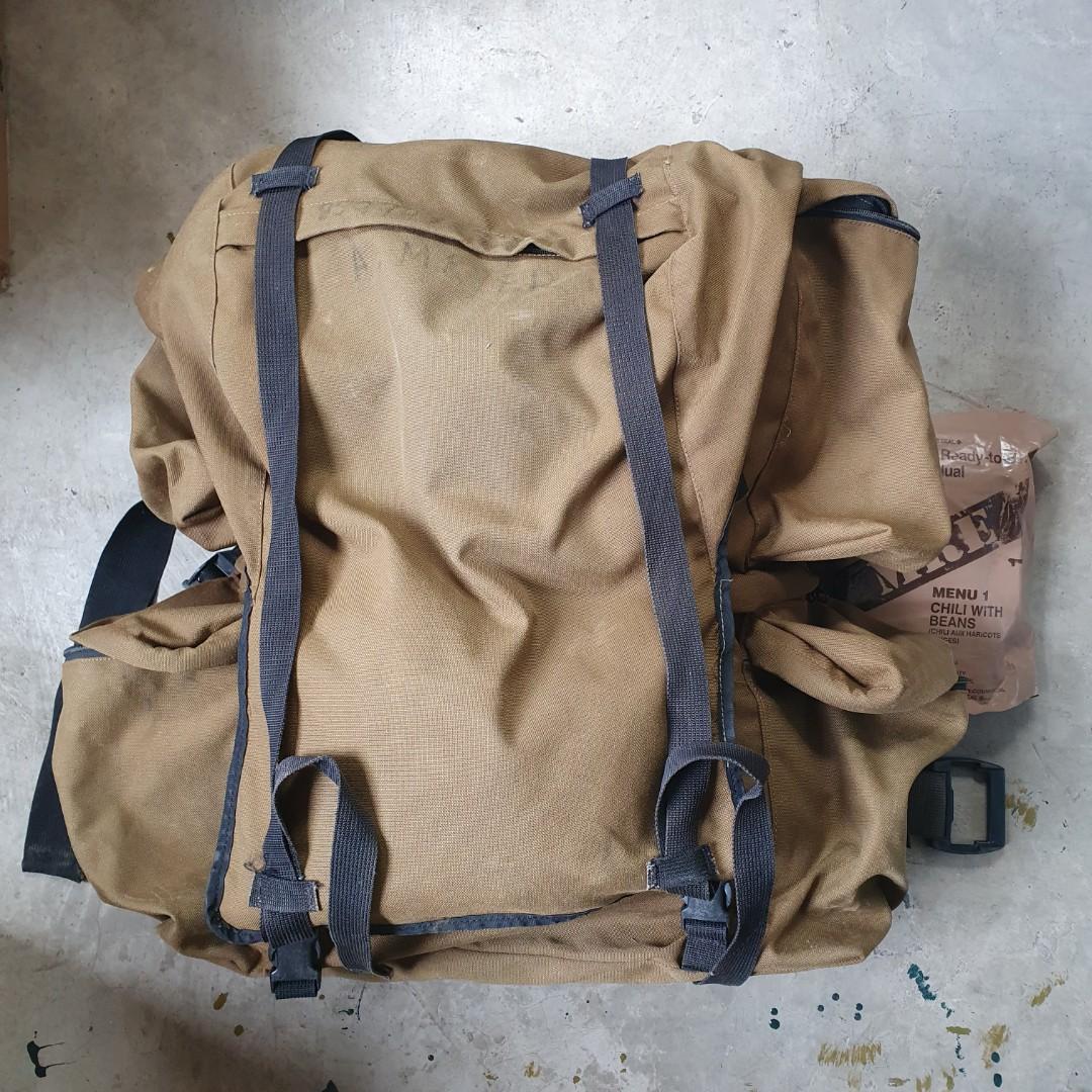 SADF P83 Pattern 83 Grootsak Rucksack Nutria Brown South Africa ...
