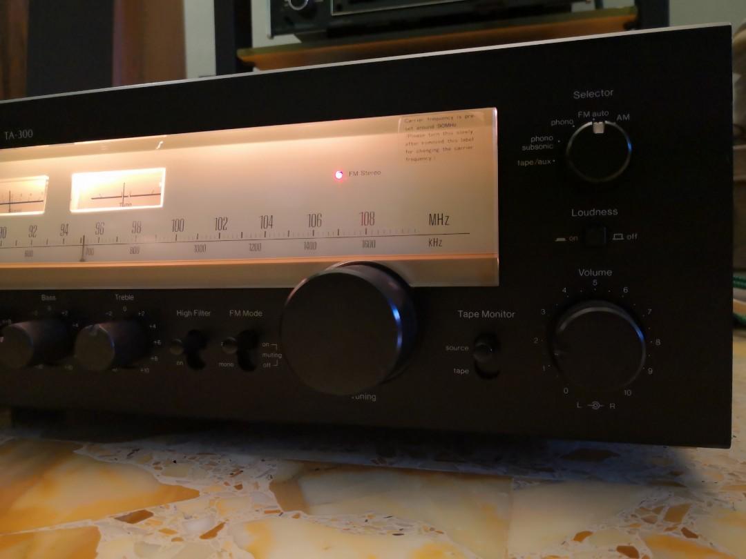 Sansui TA-300 Tuner Amplifier, Audio, Other Audio Equipment on Carousell