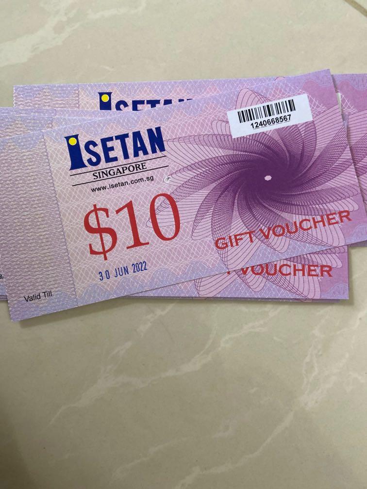 Selling $100 Isetan voucher for $95, Tickets & Vouchers, Vouchers on ...