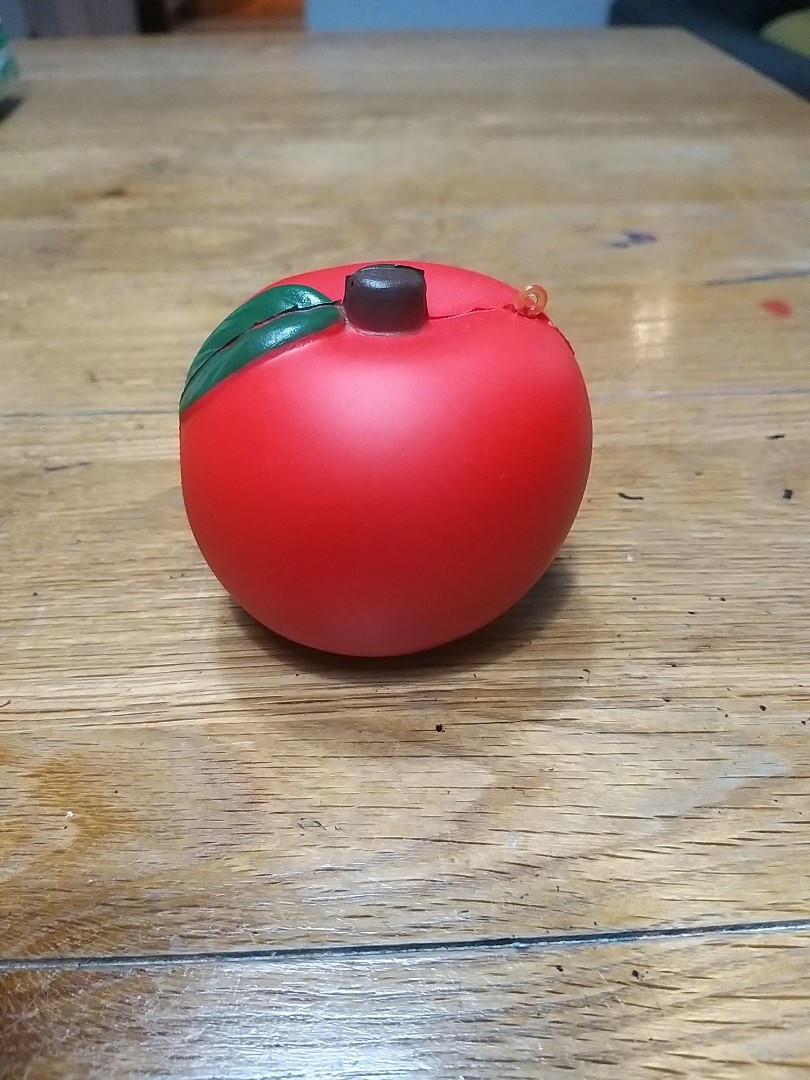 Slow rising Apple squishy, Hobbies & Toys, Toys & Games on Carousell
