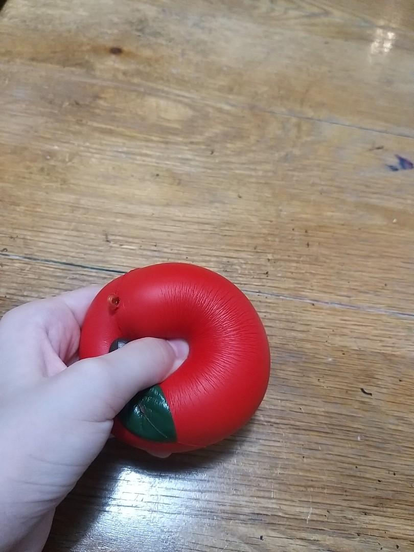 Slow rising Apple squishy, Hobbies & Toys, Toys & Games on Carousell