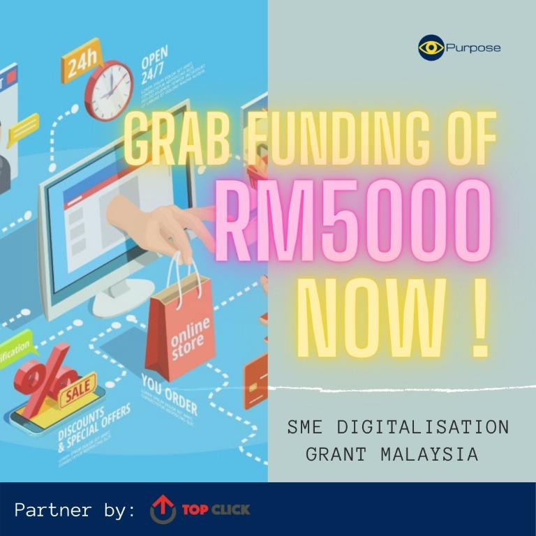 SME Digitalisation Grant RM5000, Services, Others on Carousell