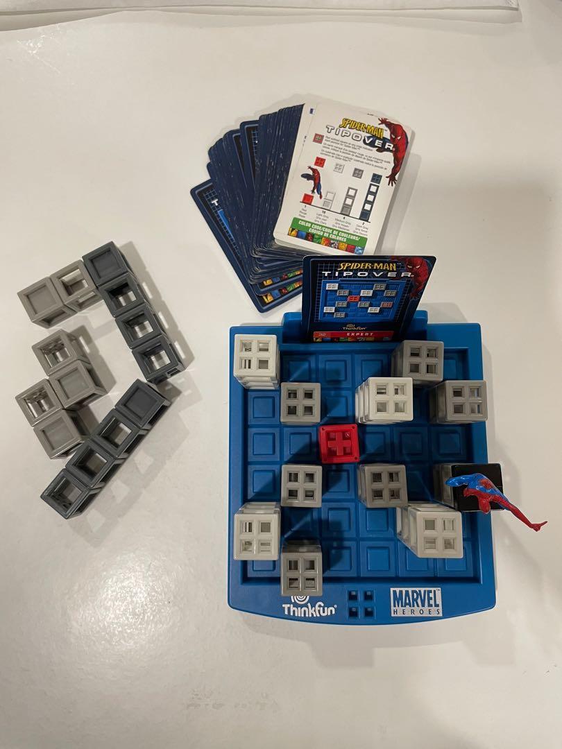 Spider-Man Tipover puzzle game, Hobbies & Toys, Toys & Games on Carousell