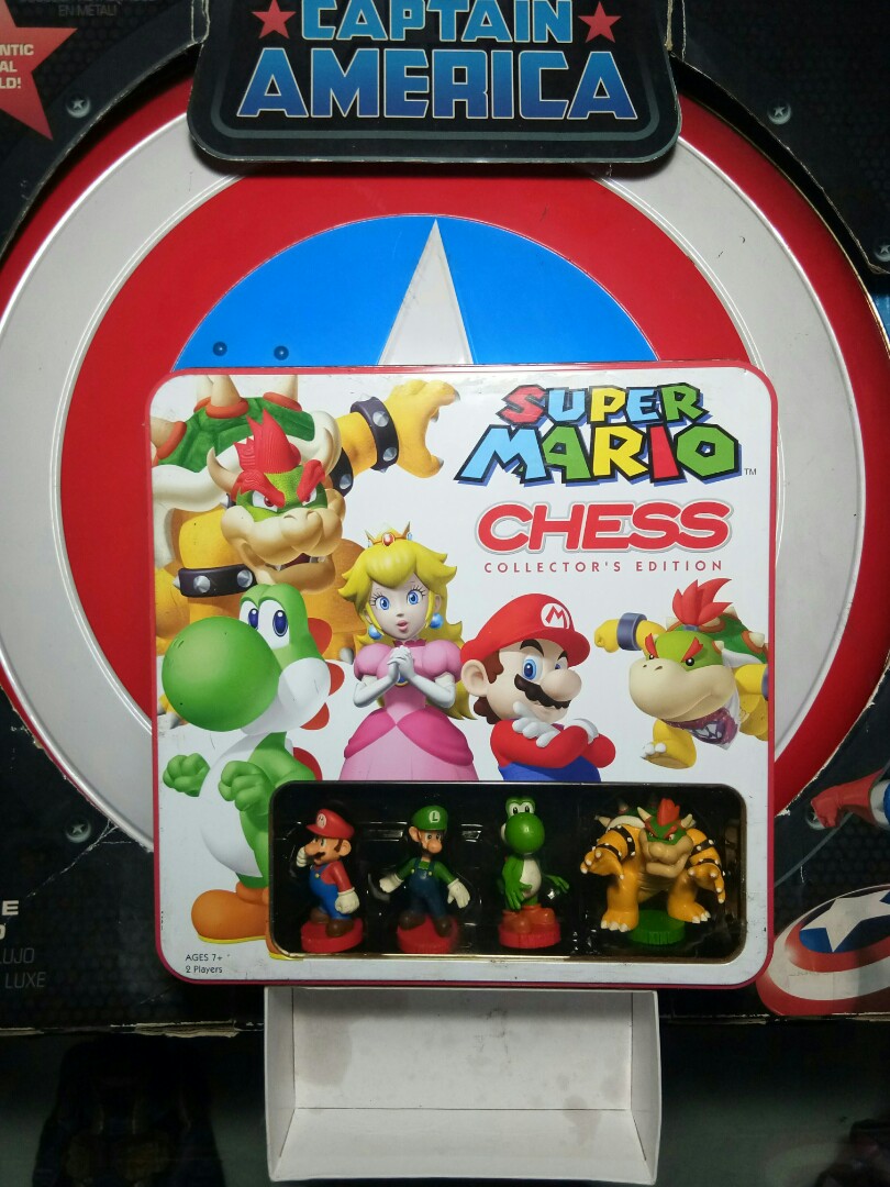 Super Mario Chess Collector's Edition Board Game Chess Set, Hobbies ...