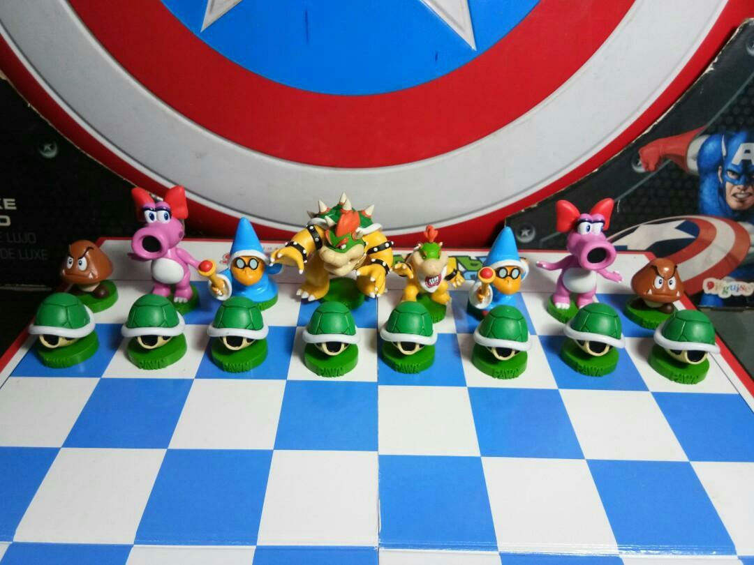 Super Mario Chess Collector's Edition Board Game Chess Set, Hobbies ...