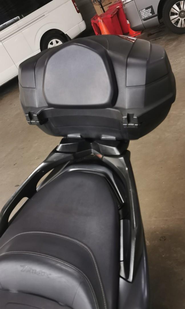 Yamaha TMax 50 litres top box, Motorcycles, Motorcycle Accessories on ...