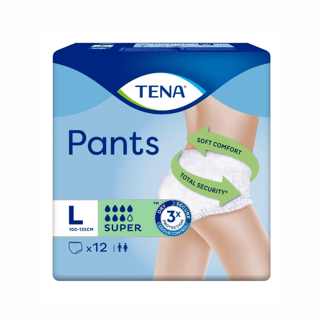 Tena Pants Super L Size, Health & Nutrition, Assistive & Rehabilatory ...