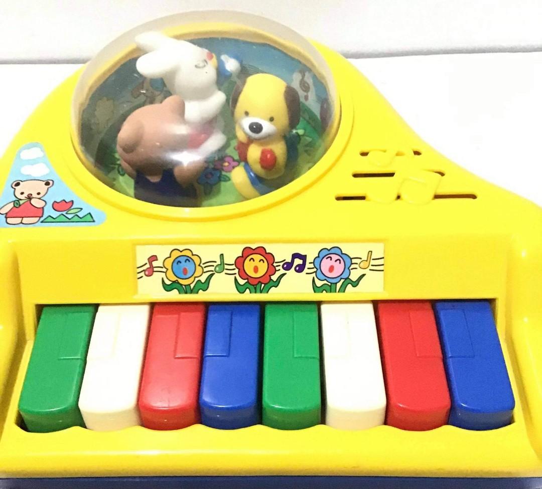 Vintage 1993 Redbox Musical Piano Toy, Babies & Kids, Infant Playtime ...