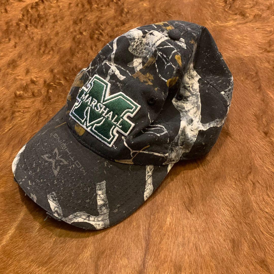 Vintage Marshall Cap with Camo Print, Men's Fashion, Watches ...