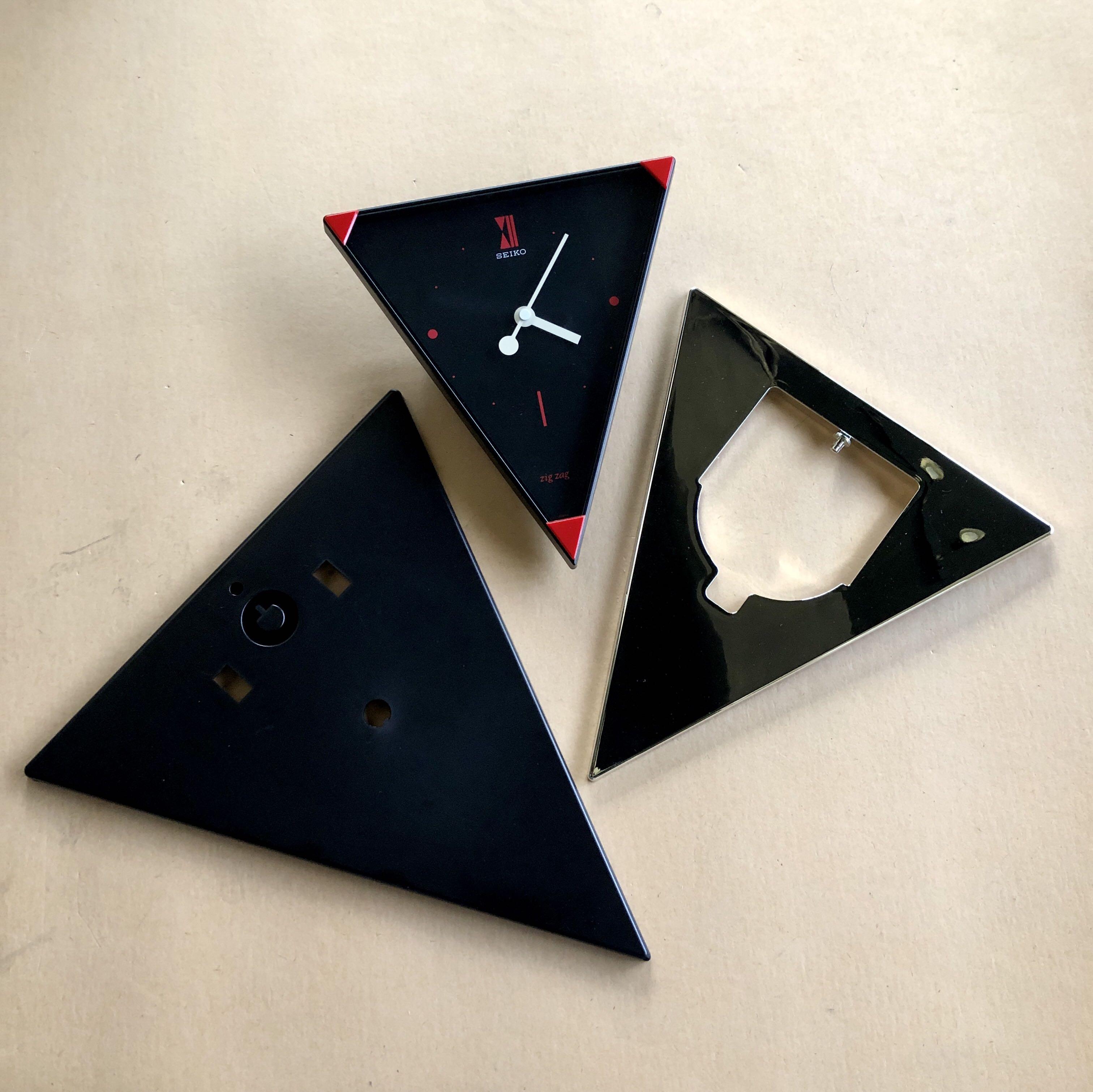 SEIKO Pendulum Triangle Wall Clock - Vintage - Rare 搖擺鐘, 興趣及遊戲, 收藏品及紀念品 ...
