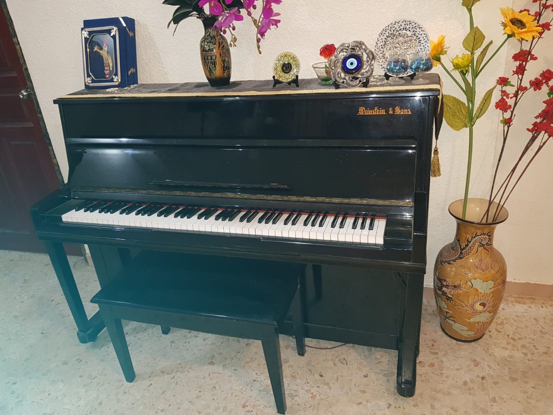 Weinstein & Sons Piano, Hobbies & Toys, Music & Media, Musical ...