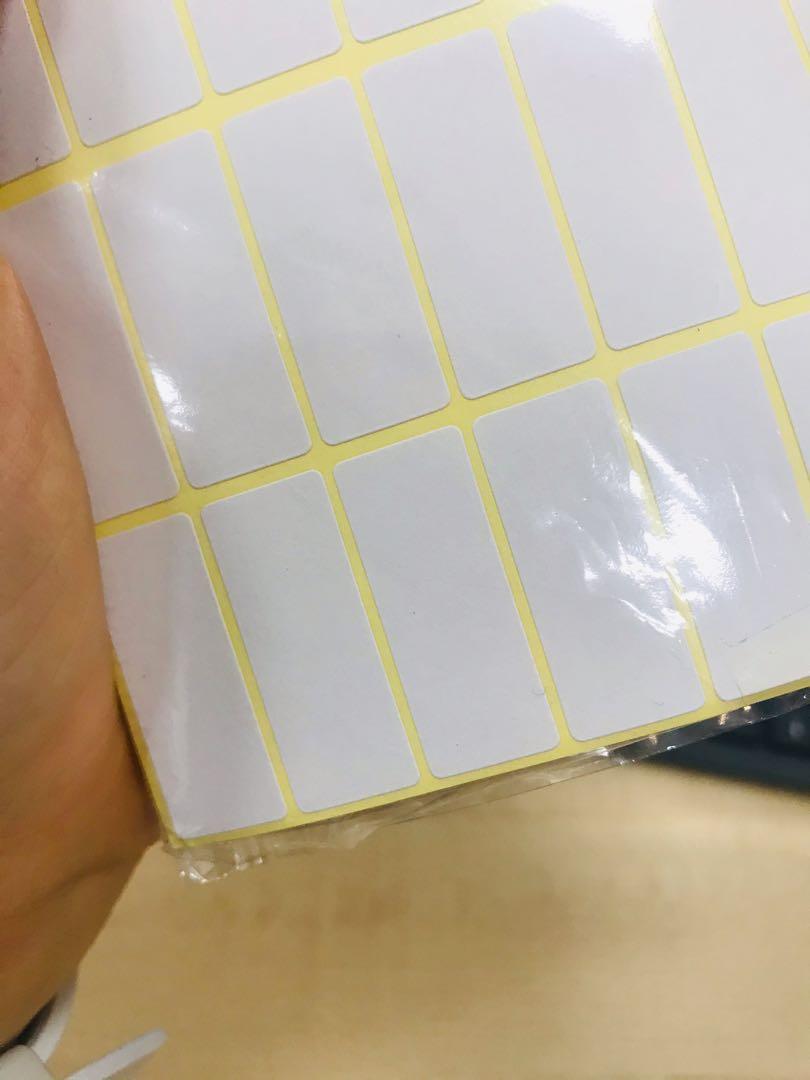 Write on sticker/label, Books & Stationery, Stationery on Carousell