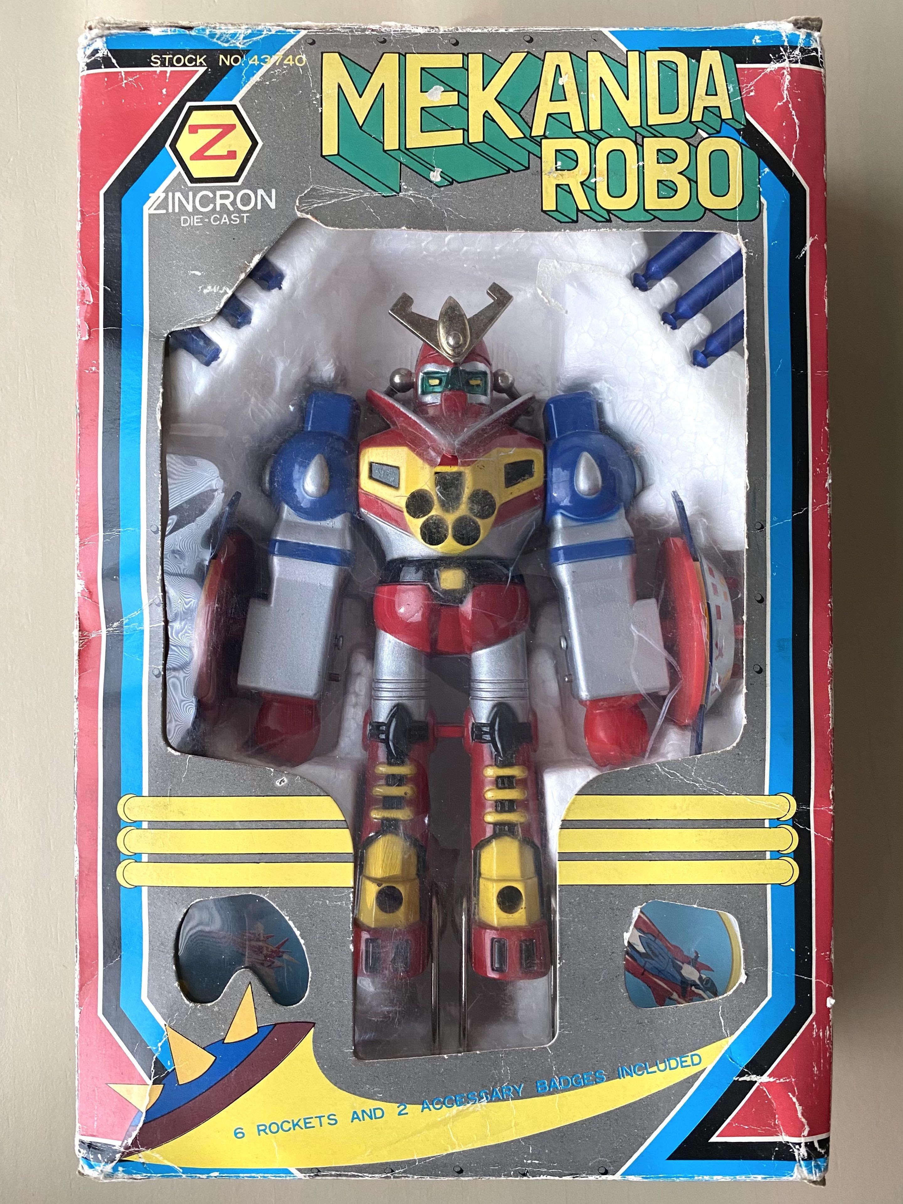 Zincron Bullmark Die-cast Mekanda Robo Mechander, Hobbies & Toys, Toys ...