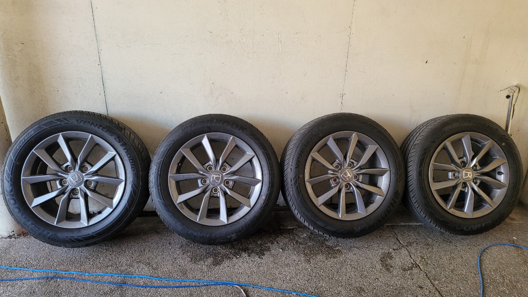 16 inches mags and tires package, Car Parts & Accessories, Mags and ...