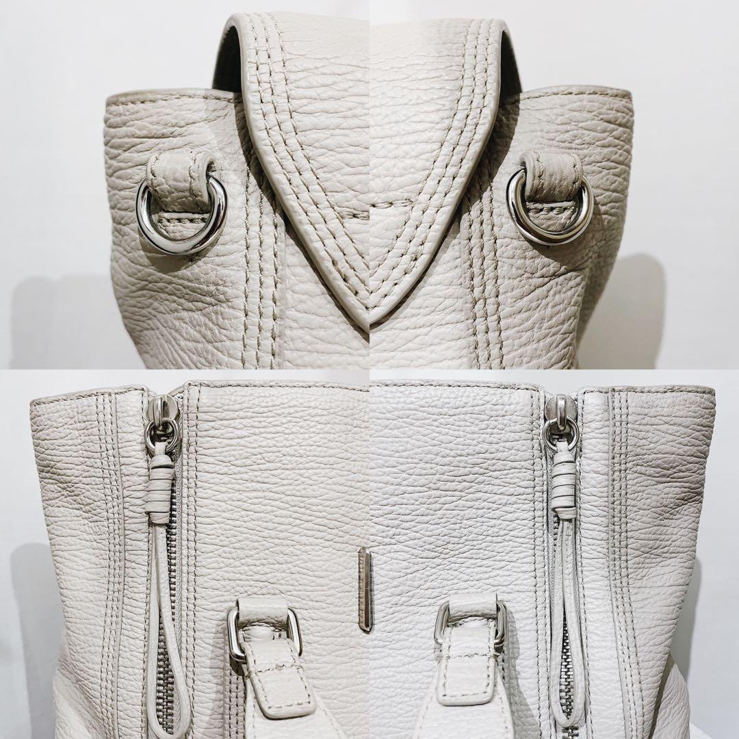 3.1 Phillip Lim Feather Grey Pashli Medium Bag (No Trade) Serious ...