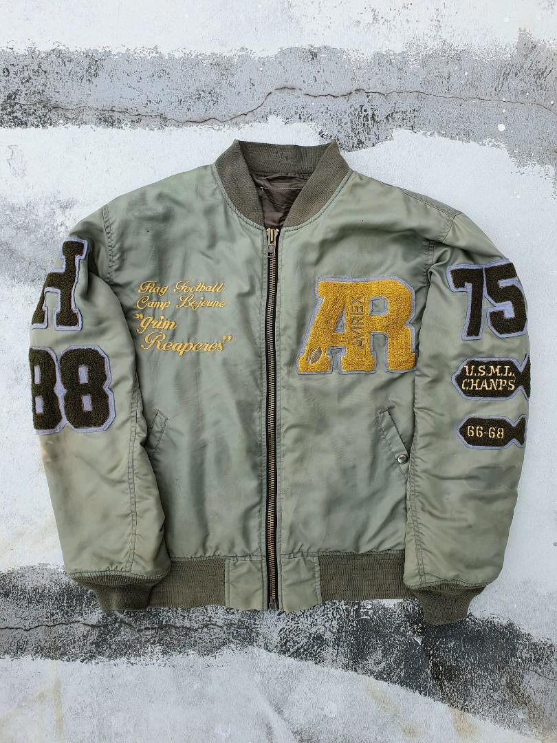 Avirex varsity style bomber - munimoro.gob.pe