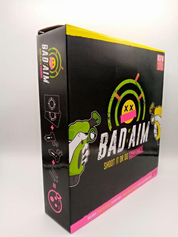 WILDER GAMES Bad Aim The Hilarious Truth or Dare Shootout Group Party ...