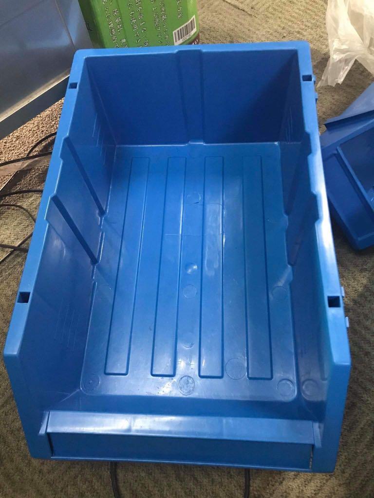 Bin box plastic, Furniture & Home Living, Home Improvement ...