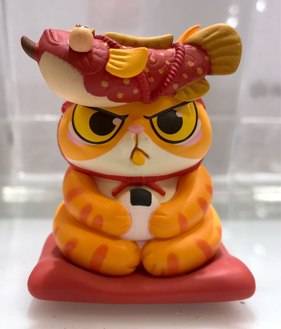 Blind Box Cat-Red Fish, Hobbies & Toys, Toys & Games on Carousell