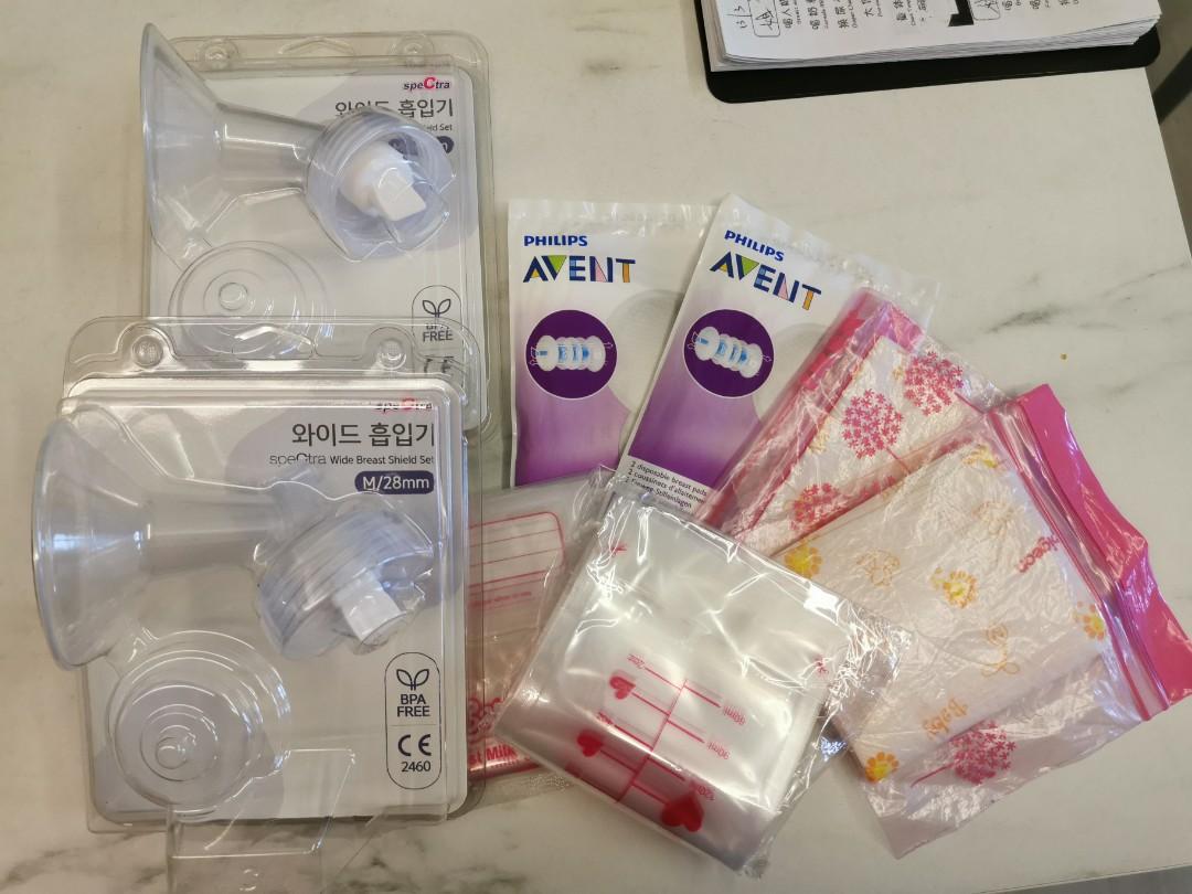 Brand new Spectra flange 28mm, Babies & Kids, Nursing & Feeding ...