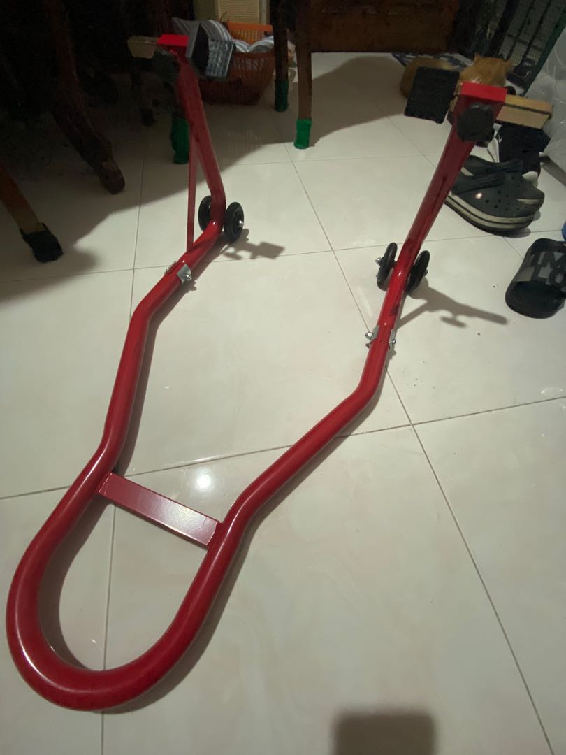 Collapsible Pit Stand for CB400 Revo, Motorcycles, Motorcycle ...