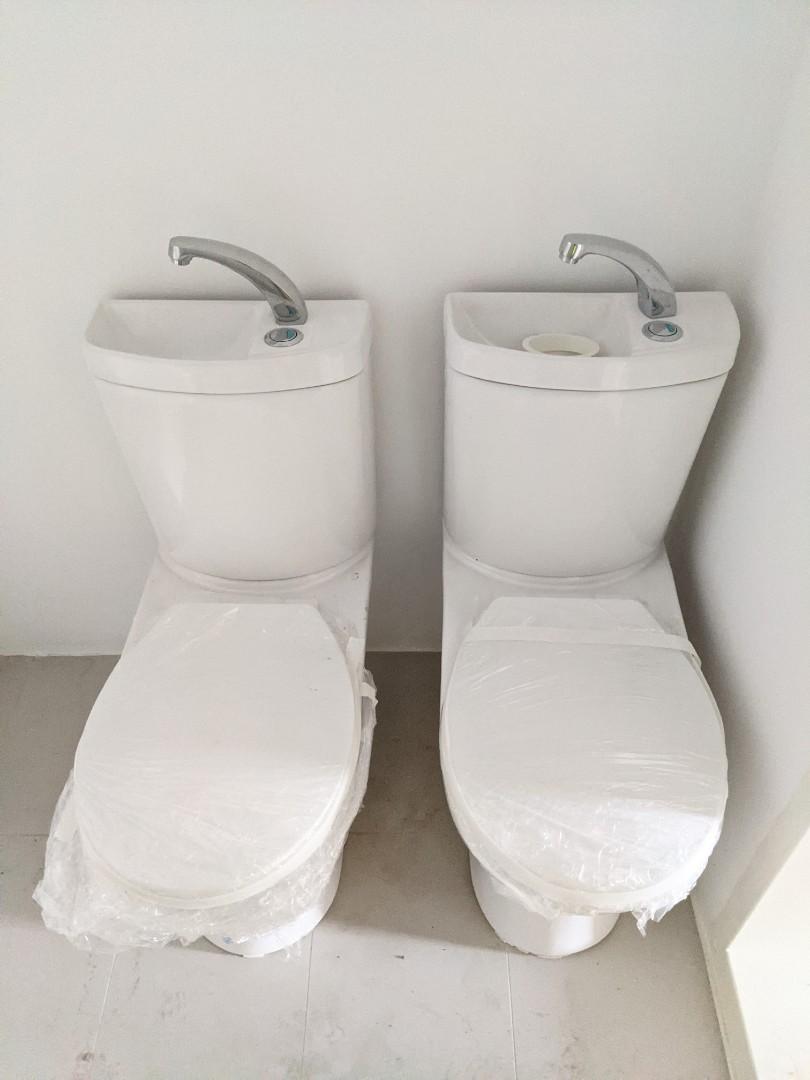 Claytan Water Closet / Toilet Bowl (Bidadari BTO - Alkaff Courtview), Furniture & Home Living ...