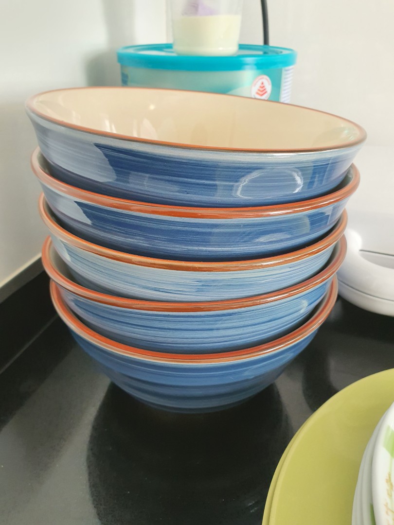 Daiso Bowl (5pcs), Furniture & Home Living, Kitchenware & Tableware ...