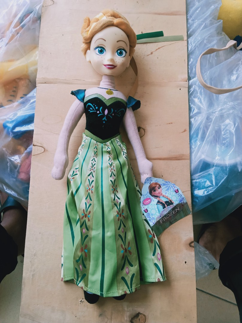 Disney Frozen Anna Doll Soft Toy., Hobbies & Toys, Toys & Games on ...