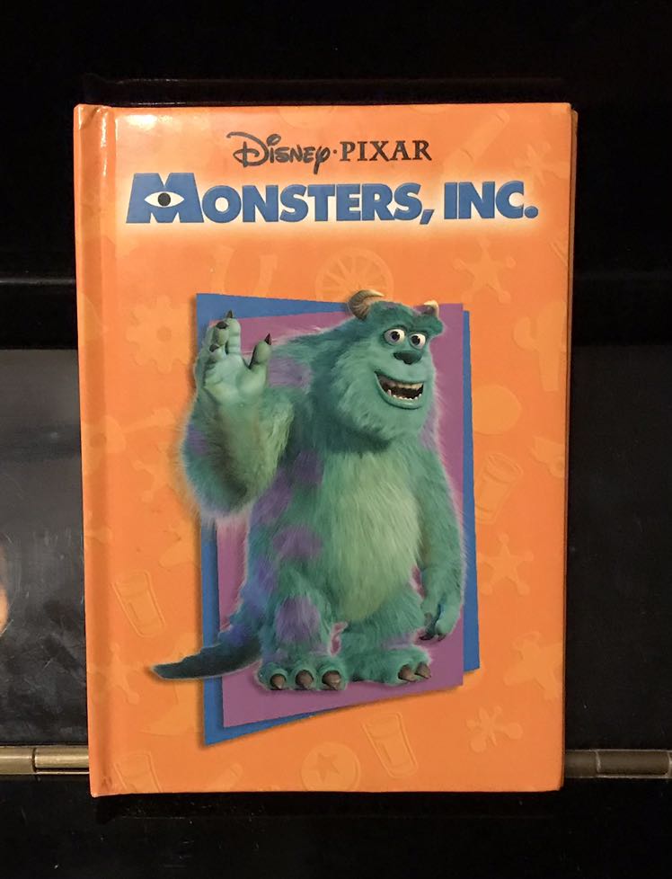 Disney PIXAR MONSTER, INC. storybook, 興趣及遊戲, 書本 & 文具, 小說 & 故事書 - Carousell