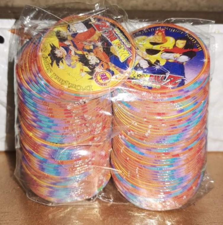 Dragonball Z Pogs, Hobbies & Toys, Toys & Games on Carousell