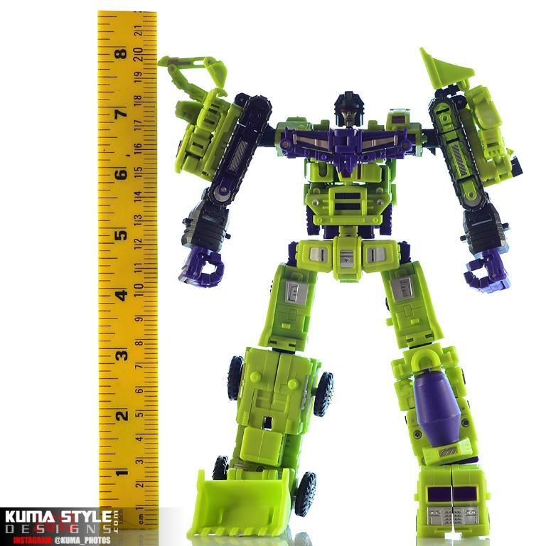DX9 War in Pocket Hulkie (Transformers 3rd Party Legends Devastator ...