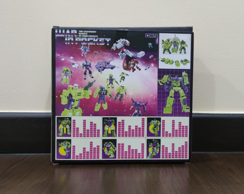 DX9 War in Pocket Hulkie (Transformers 3rd Party Legends Devastator ...