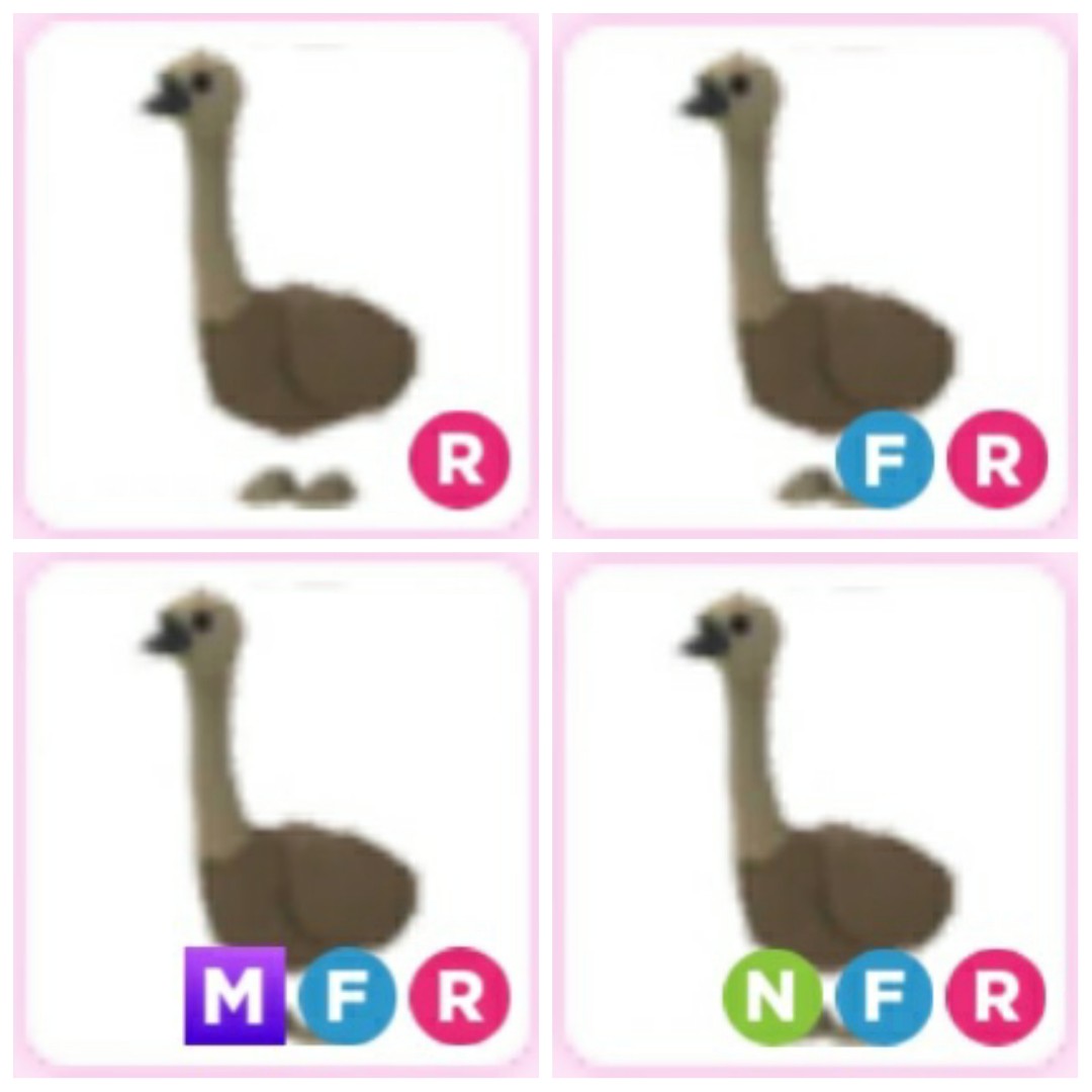 Emu Adopt me pet Roblox, Video Gaming, Gaming Accessories, Game Gift ...