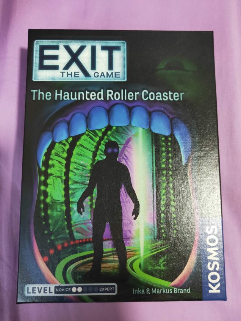 Exit the Game - The Haunted Roller Coaster, Hobbies & Toys, Toys ...